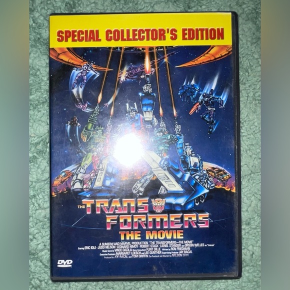 Transformers | Media | Transformers The Movie Dvd 987 Special ...